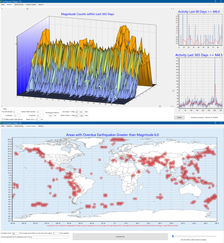 Professional Real-time Earthquake Monitor – Solar Terrestrial Dispatch